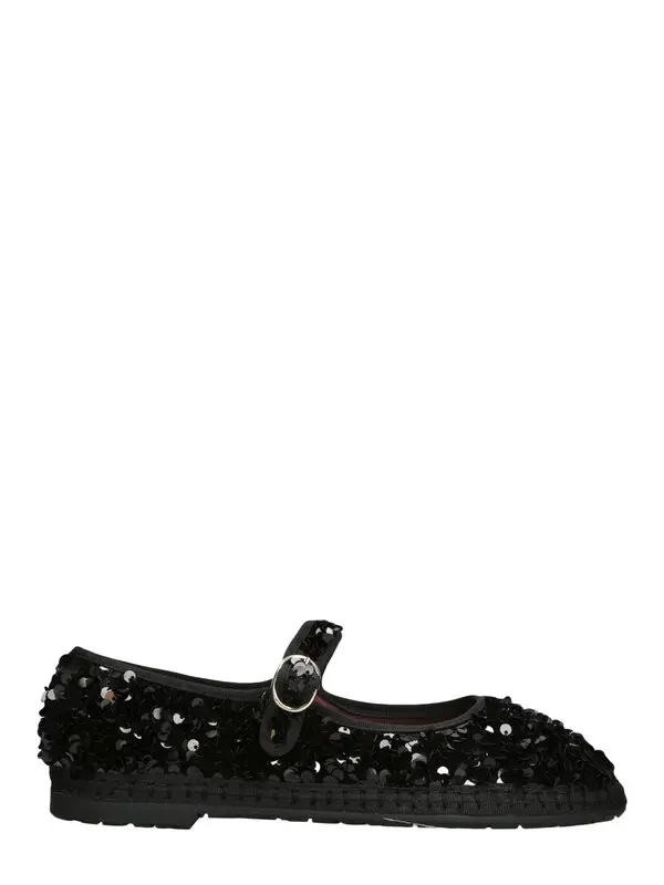 FLABELUS The Little Prince Mary Jane Flats - Black