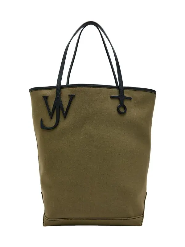 JW Anderson Anchor Canvas Tote Bag - Khaki