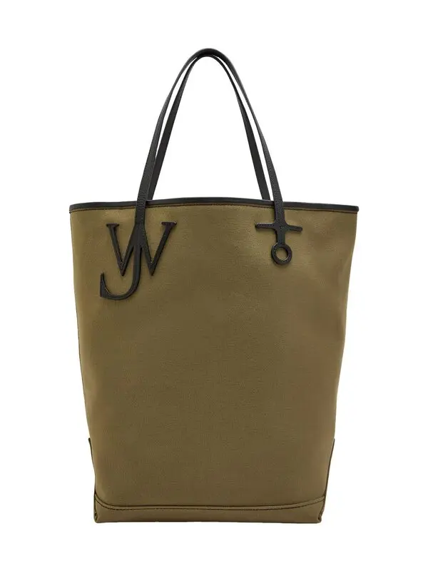 JW Anderson Anchor Canvas Tote Bag - Khaki