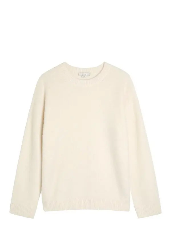Vince Boiled Cashmere Jumper - Off White