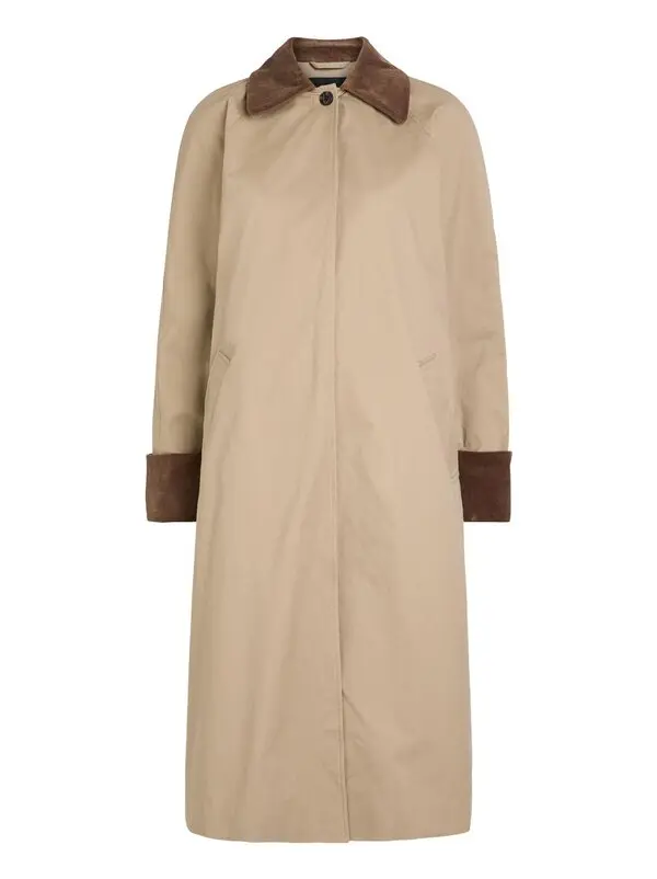 Rails Levy Stretch-cotton Poplin Coat - Khaki