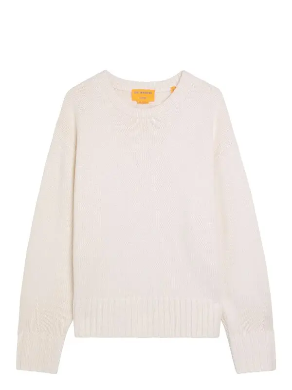 Guest In Residence Cozy Cashmere Jumper - Cream