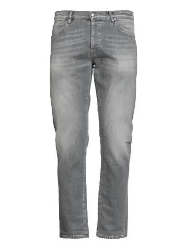 BARMAS Tapered Jeans With Logo Detail - Grey