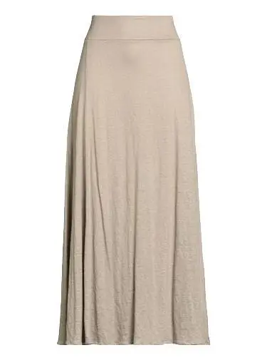 Majestic Filatures Flared Maxi Skirt - Beige