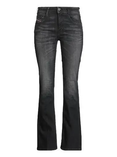 DIESEL Flared Jeans In Stretch Denim - Black