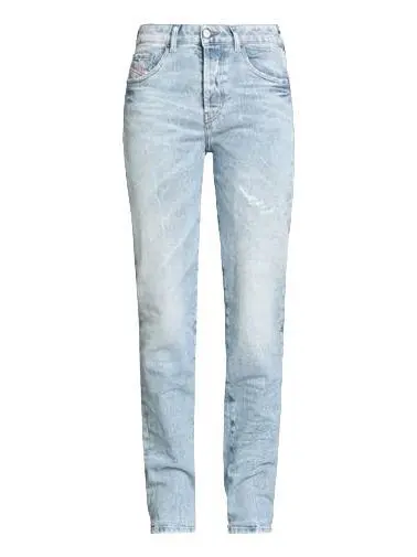 DIESEL Tapered Jeans In Cotton And Elastane - Blue