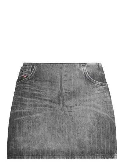 DIESEL Denim Pencil Skirt - Black