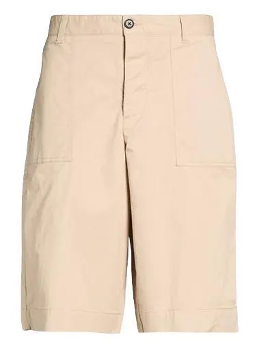 ALLSAINTS Organic Cotton Blend Casual Shorts - Beige