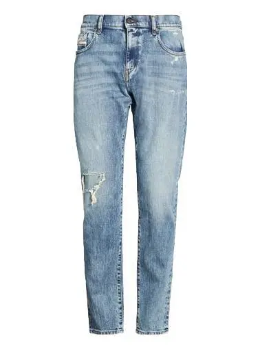 Diesel Tapered Jeans In Denim - Blue