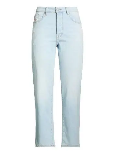 DIESEL Tapered Jeans In Cotton And Elastane - Blue