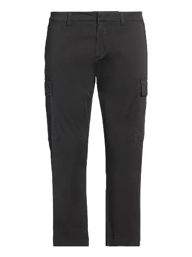 Iceberg Cotton-elastane Cargo Pants - Black