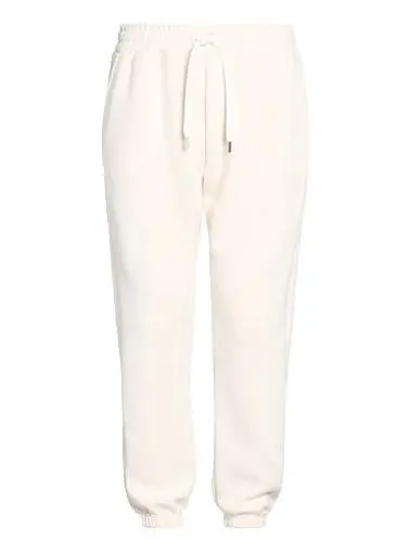 TAKESHY KUROSAWA Pants Cream Size Polyester, Viscose, Elastane - White