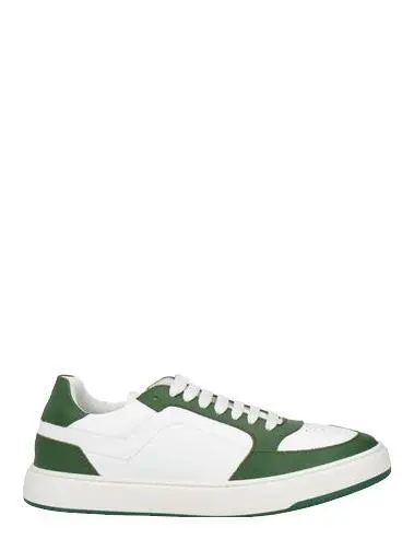 LIU •JO MAN Leather Low-top Sneakers - White