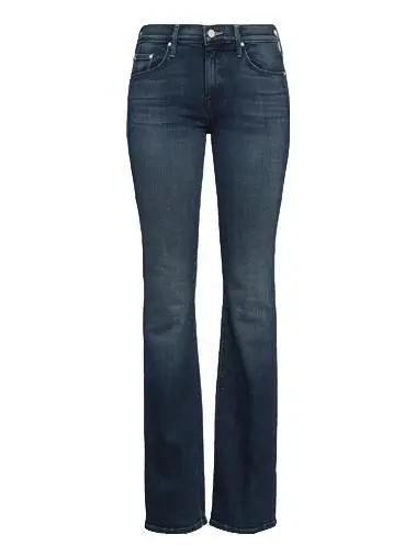 MOTHER Boot-cut Jeans With Logo - Blue