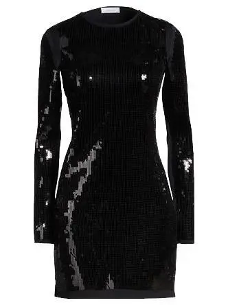 Rabanne Sequined Mini Dress - Black