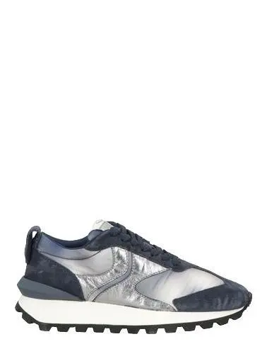VOILE BLANCHE Leather And Nylon Sneakers - Blue