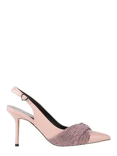 TOSCA BLU Leather Slingback Pumps - Pink