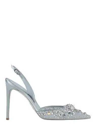 Rene Caovilla Slingback Pumps - Grey