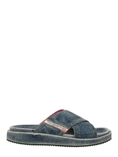 DIESEL Denim Sandals - Blue
