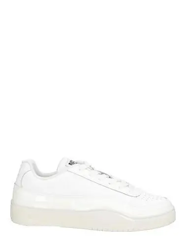 DIESEL® Low-top Leather Sneakers - White