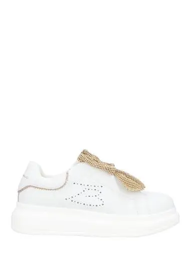 TOSCA BLU Leather Low-top Sneakers - White