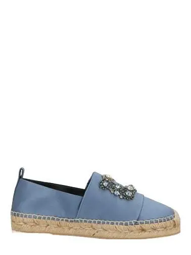 ROGER VIVIER Espadrilles In Textile Fibers - Blue