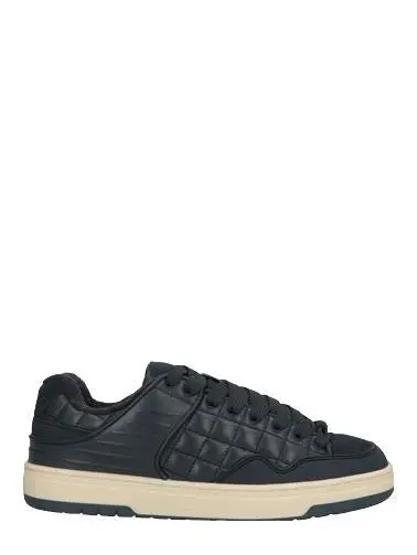 D.a.t.e. Midnight Leather Sneakers - Blue