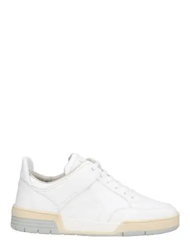 JACOB COHЁN Leather Low-top Sneakers - White
