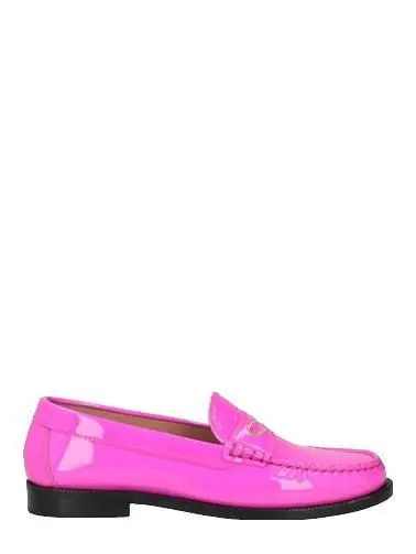 A.BOCCA Leather Loafers - Pink