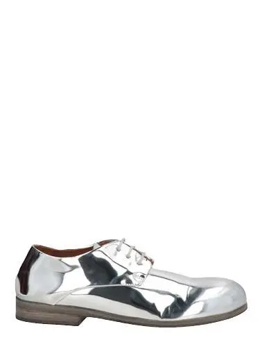 Marsèll Lace-up Calfskin Derby Shoes - Silver