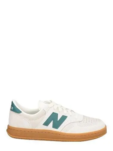 NEW BALANCE T500 Leather Sneakers - Off White