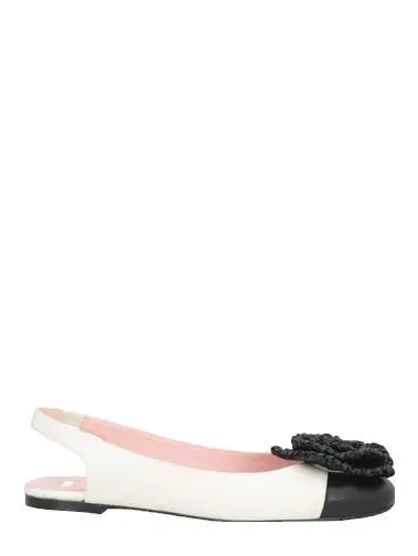 RAS Slingback Ballerina Flats - Black