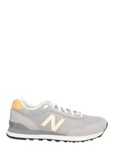 NEW BALANCE 515 Leather And Textile Sneakers - Grey