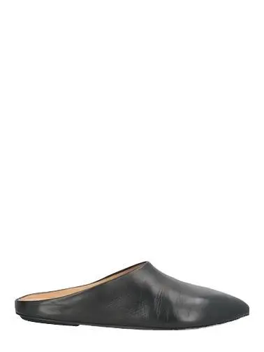 Marsèll Mules & Clogs In Calfskin - Black