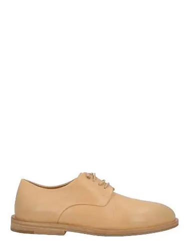 Marsèll Lace-up Calfskin Derby Shoes - Beige