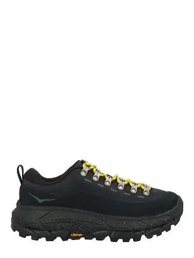 Hoka Tor Summit Leather Sneakers - Black