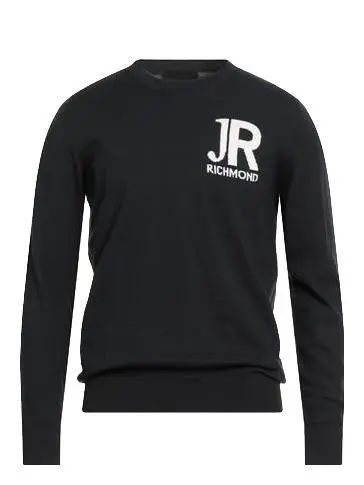 John Richmond Lightweight Two-tone Sweater - Black