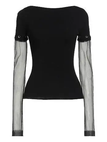 Sportmax Sweater In Viscose And Polyester - Black