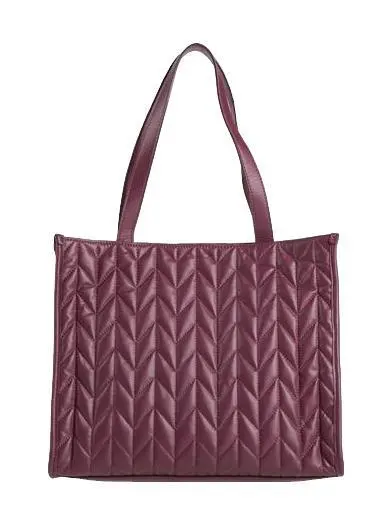 Missoni Leather Tote Bag - Purple
