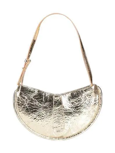 THEMOIRE Metallic Hobo Bag - Grey