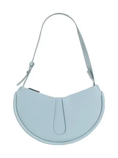 THEMOIRE Shoulder Bag In Textile Fibers - Blue