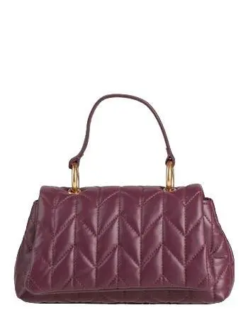Missoni Quilted Leather Flap Bag - Purple