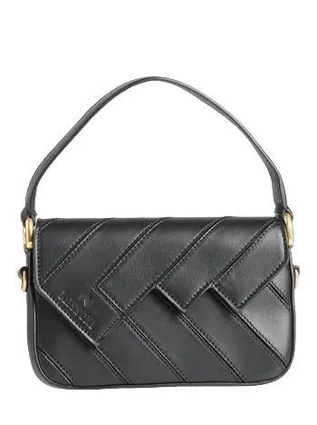 Missoni Leather Flap Bag - Black