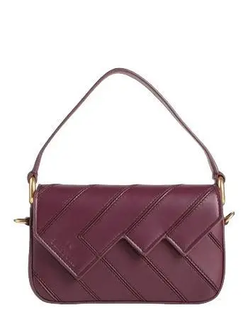 Missoni Leather Flap Bag - Purple