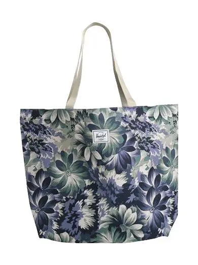 Herschel Supply Co. Floral-print Canvas Shopper Bag - Blue