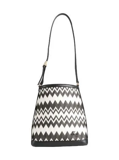 Missoni Knitted Bucket Bag - Black