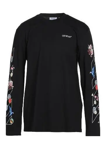 OFF-WHITE™ Off- T-shirt Size Cotton - Black