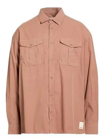 Emporio Armani Shirt Taupe Size Cotton - Grey