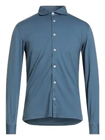 Fedeli Shirt Slate Size Organic Cotton - Blue
