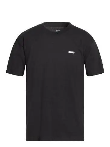 Obey T-shirt Size Cotton - Black